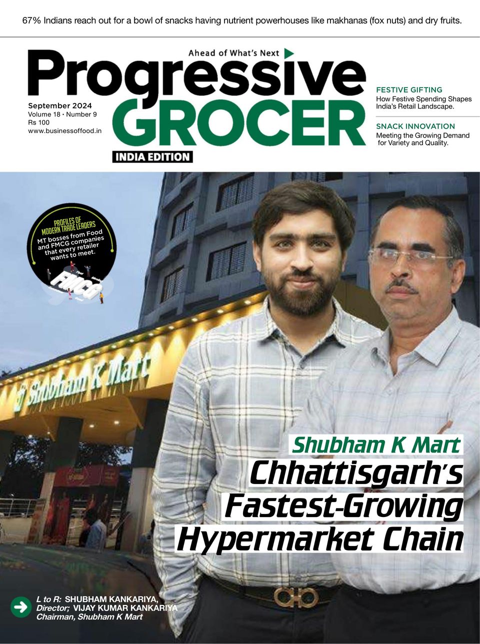Get digital access to Progressive Grocer - September 2024 issue | Magzter.com